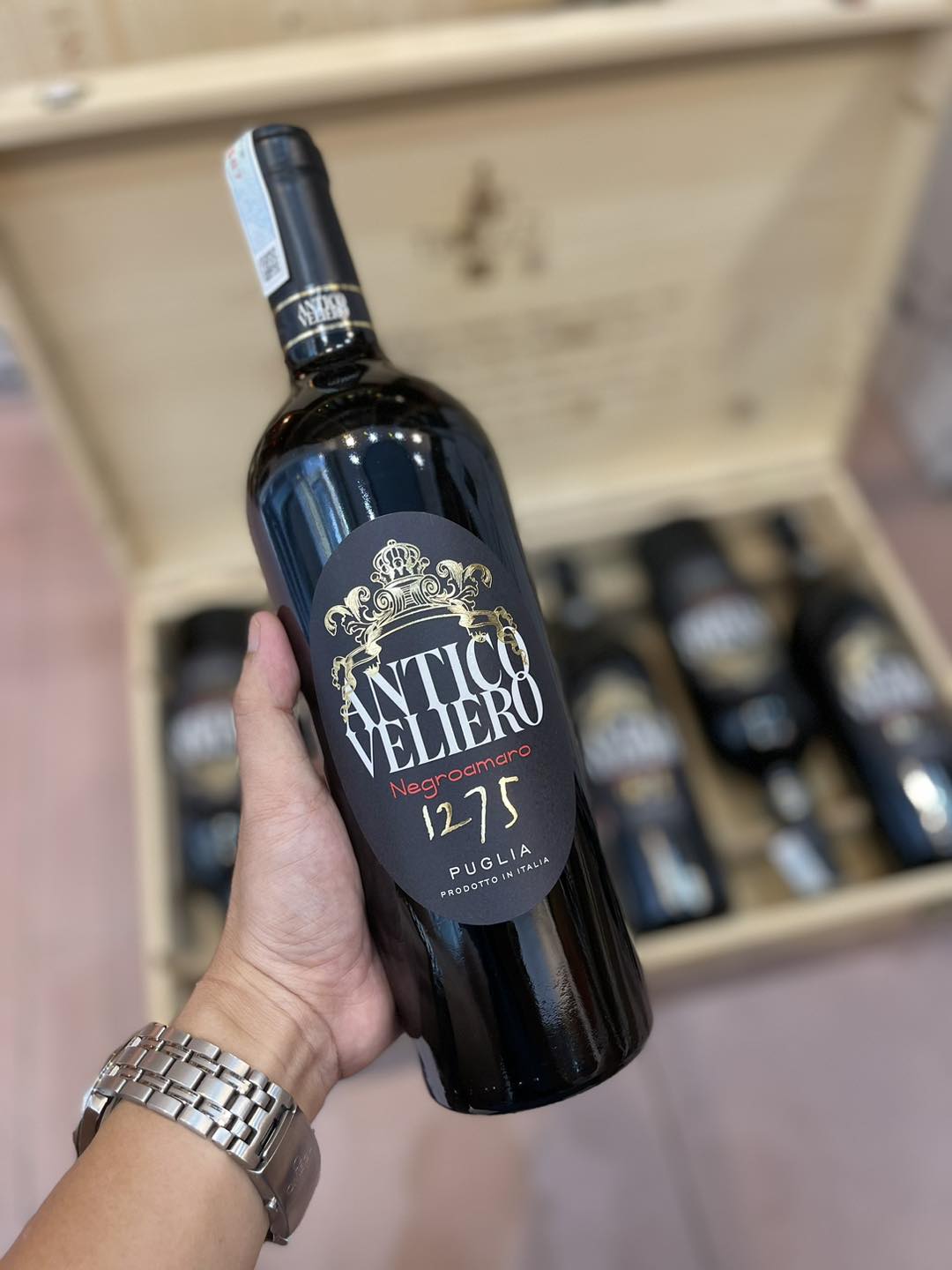 Rượu vang ý Antico Veliero 1275 , Rượu vang Ý nhập khẩu
