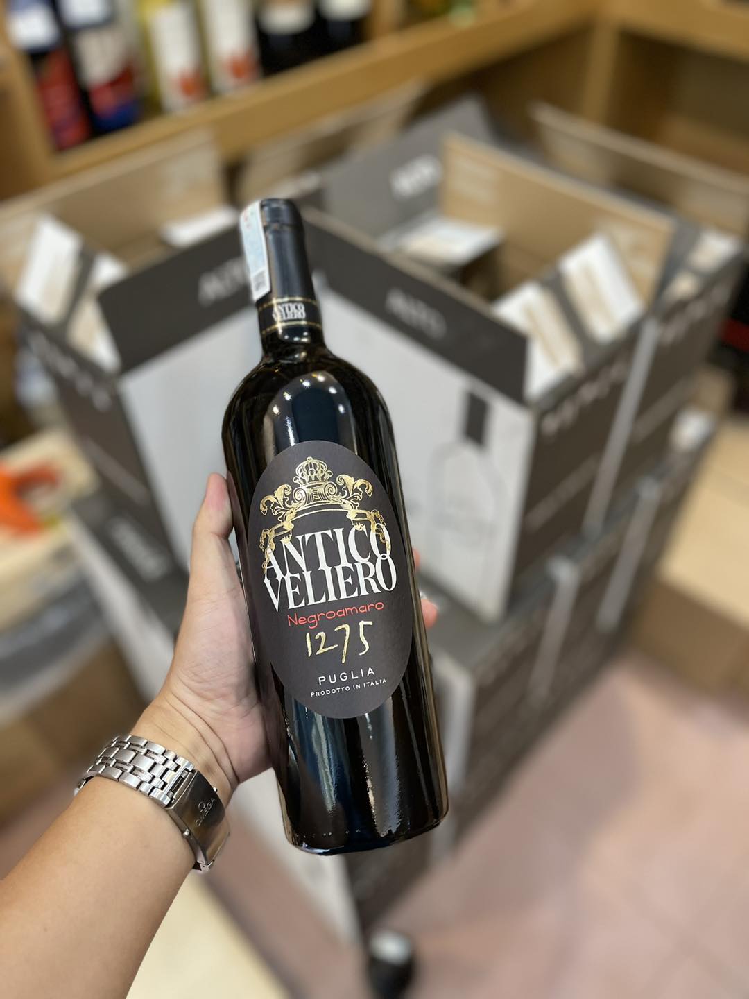 Rượu vang ý Antico Veliero 1275 , Rượu vang Ý nhập khẩu